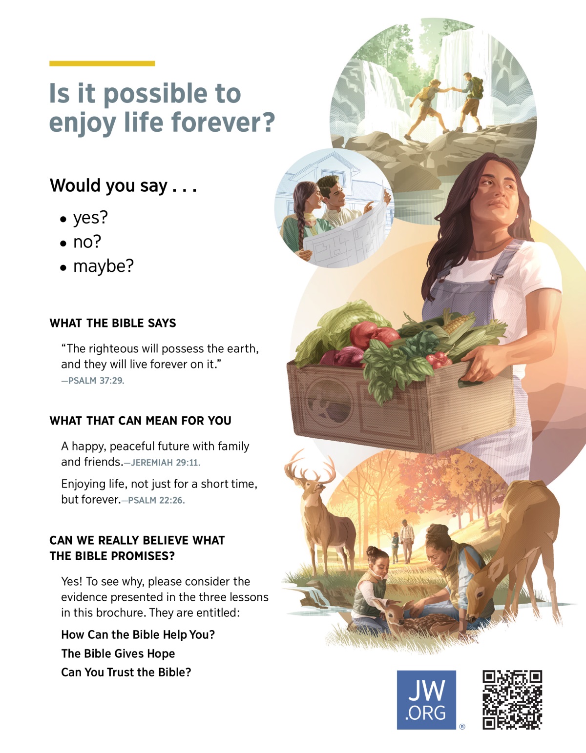 Is it possible to enjoy life forever? — Watchtower ONLINE LIBRARY