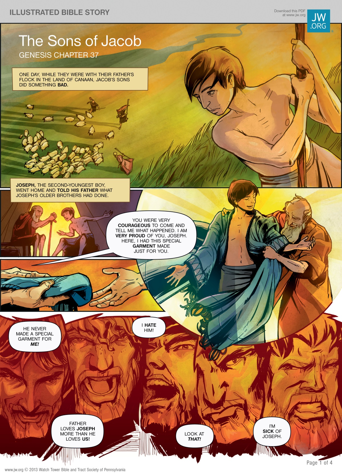 The Sons of Jacob — Watchtower ONLINE LIBRARY