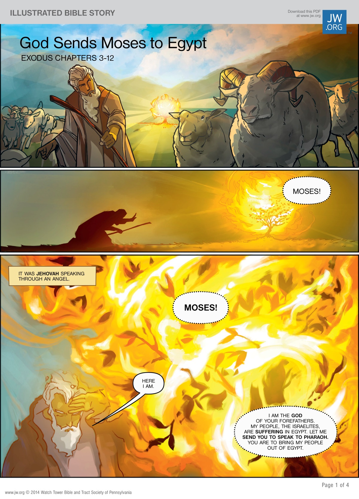 God Sends Moses to Egypt — Watchtower ONLINE LIBRARY