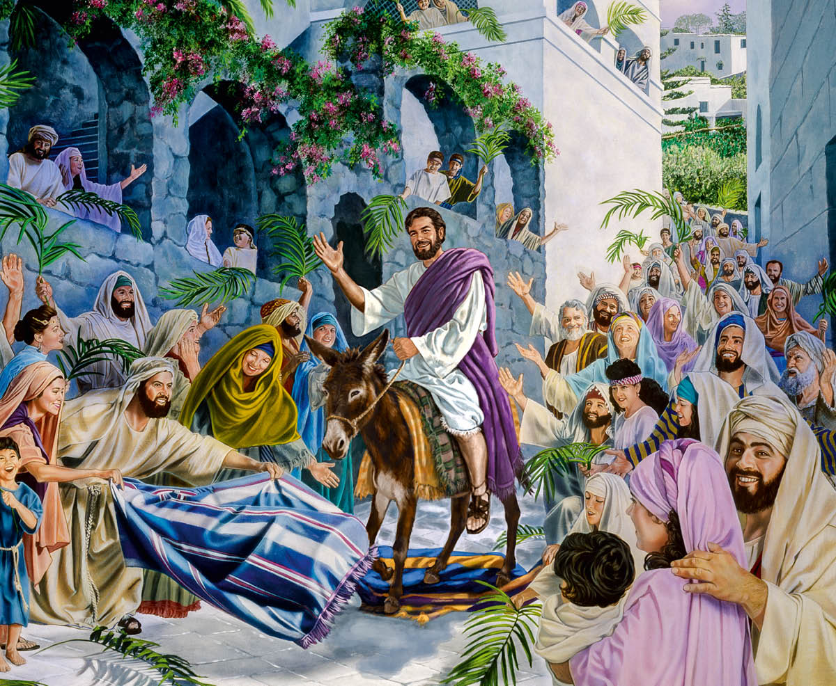 The Last Days of Jesus's Ministry According to The Harmonised Gospels ...