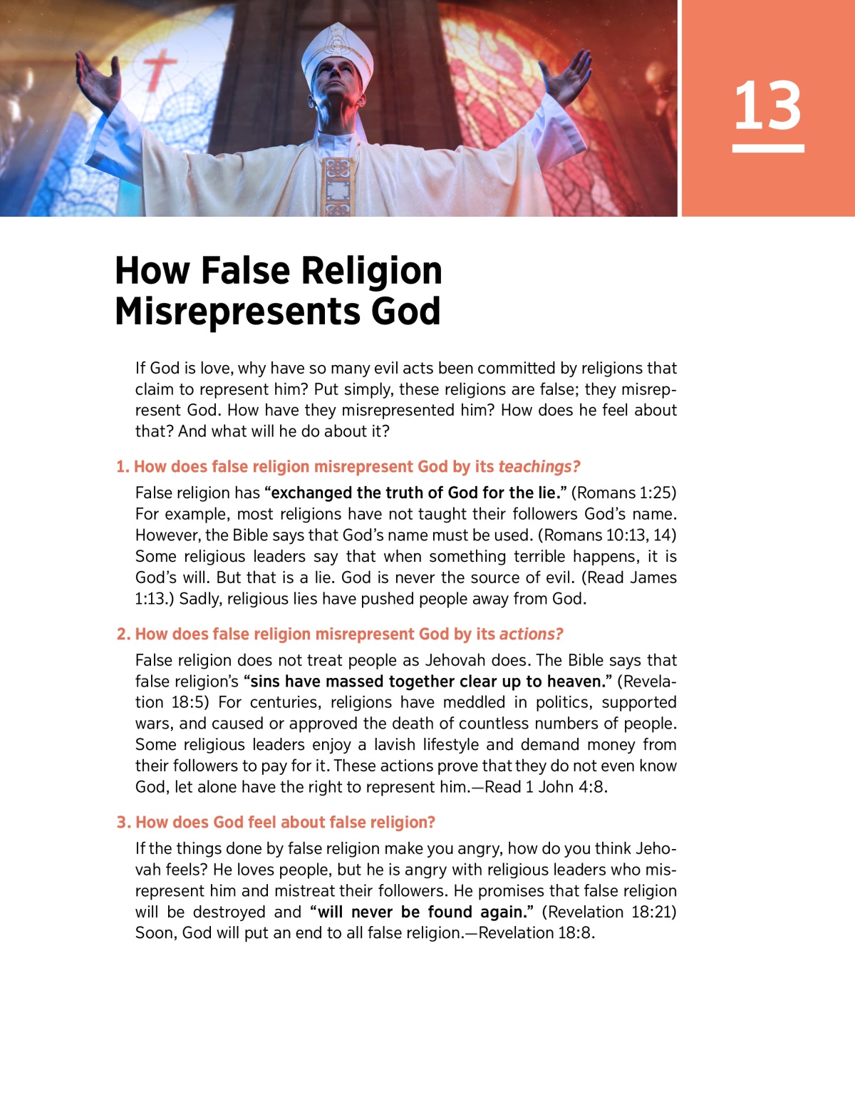 How False Religion Misrepresents God — Watchtower ONLINE LIBRARY