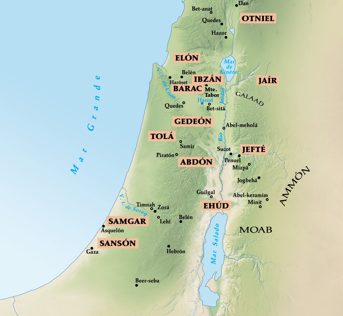 Los jueces libran a Israel de la opresión — BIBLIOTECA EN LÍNEA Watchtower