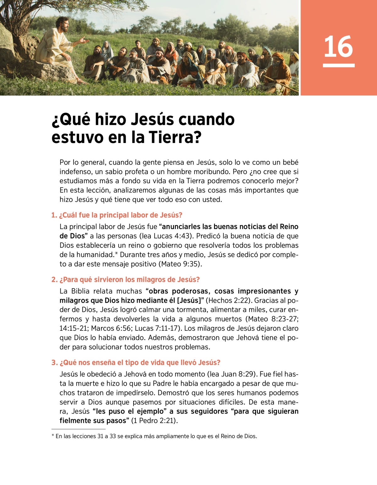 ¿Qué hizo Jesús cuando estuvo en la Tierra? — BIBLIOTECA EN LÍNEA ...