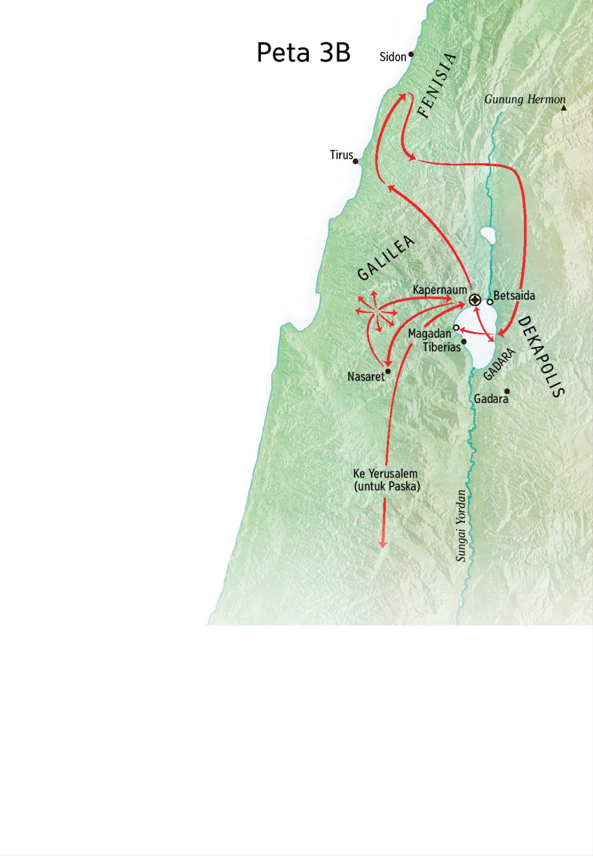 A7-D Peristiwa-Peristiwa Utama semasa Yesus Hidup di Bumi—Kerja ...
